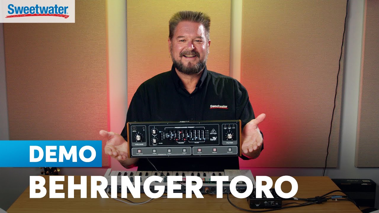 Grab Behringer TORO by the Horns! Evocative Analog Bass Synthesis - YouTube