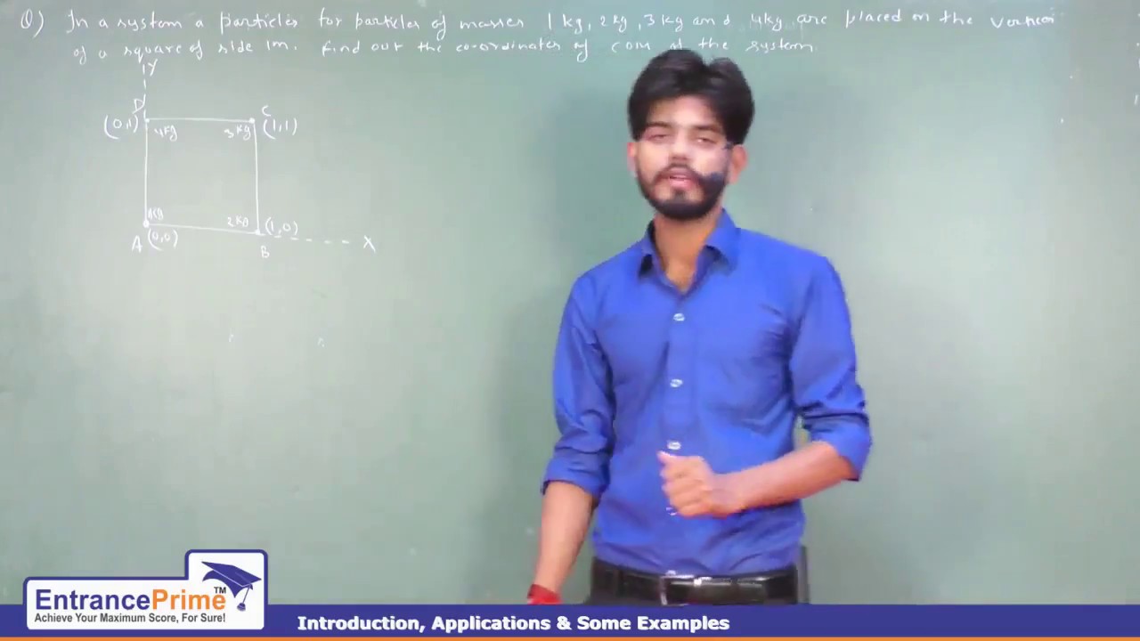 Center of Mass & Rotational Motion (Lecture1) | JEE Physics by Kota ...