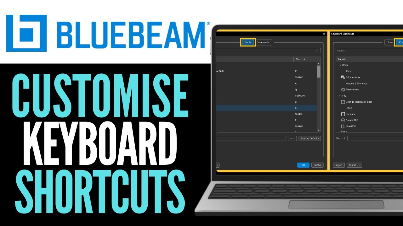 How to Customise Keyboard Shortcuts in Bluebeam 2026 (EASY GUIDE) - YouTube