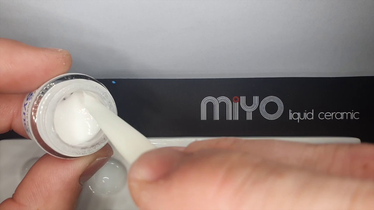bonus mélange glaze miyo liquid ceramic - YouTube