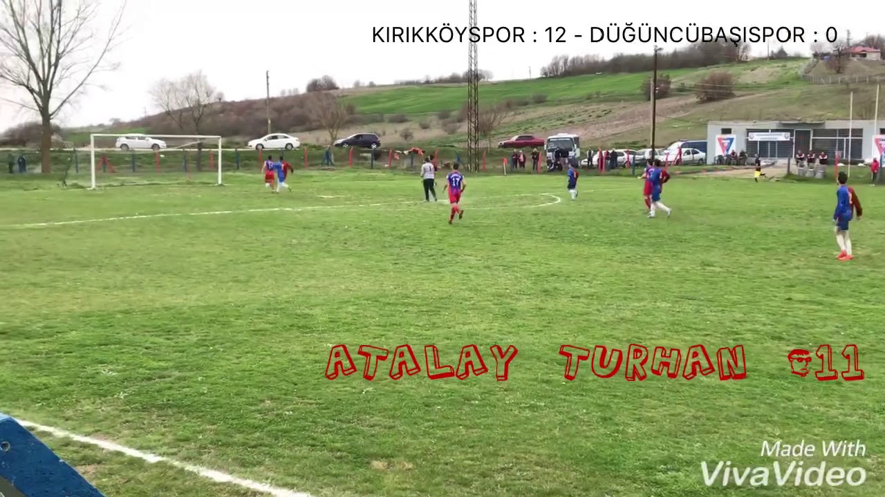 KIRKLARELİ 2. AMATÖR LİG MAÇI - YouTube