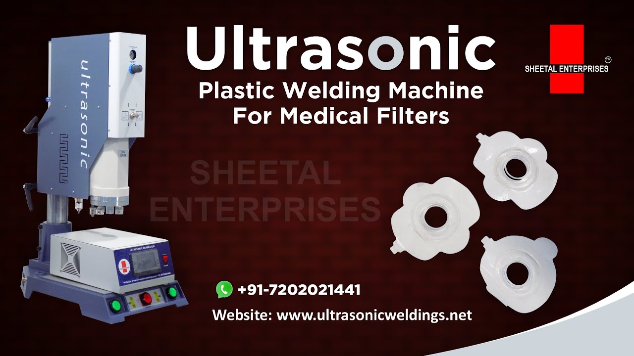Ultrasonic Plastic Welding Machine For Medical Filters - YouTube