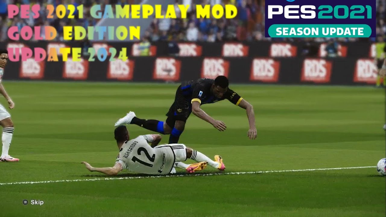 PES 2021 Gameplay Mod Gold Edition by Alex Update 2024 - YouTube