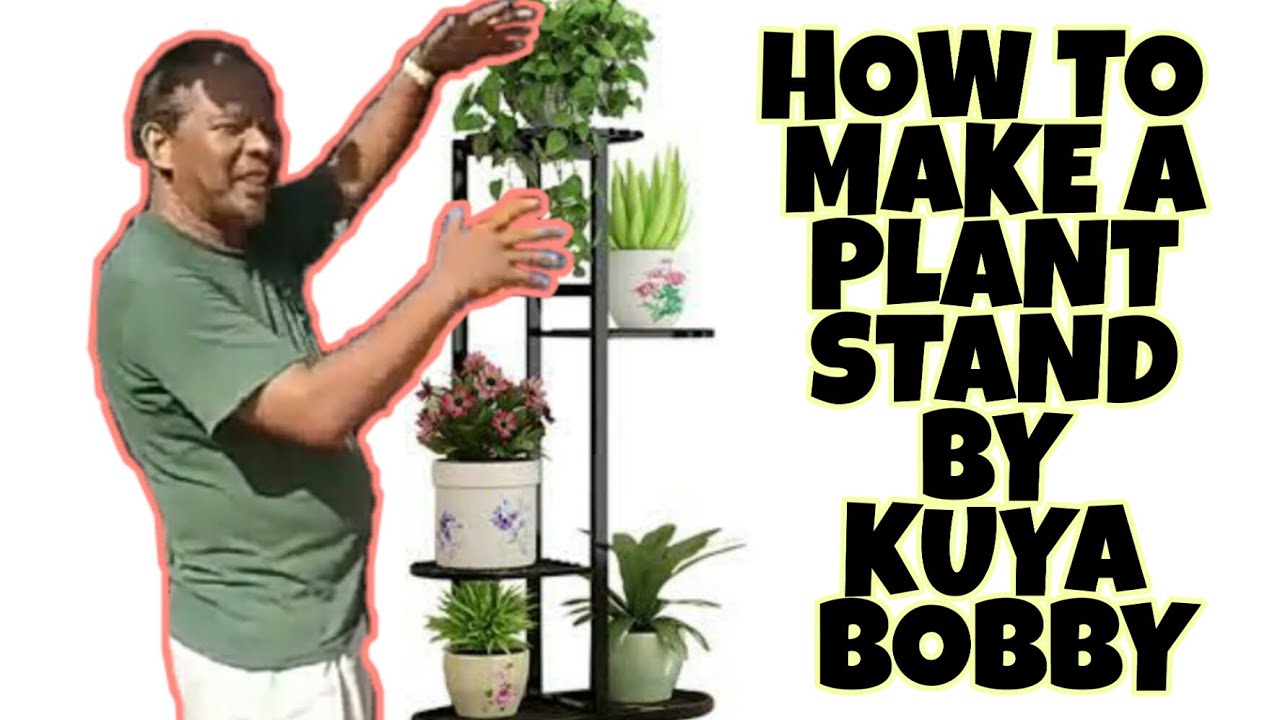how-to-make-a-plant-stand-by-kuya-bobby-youtube