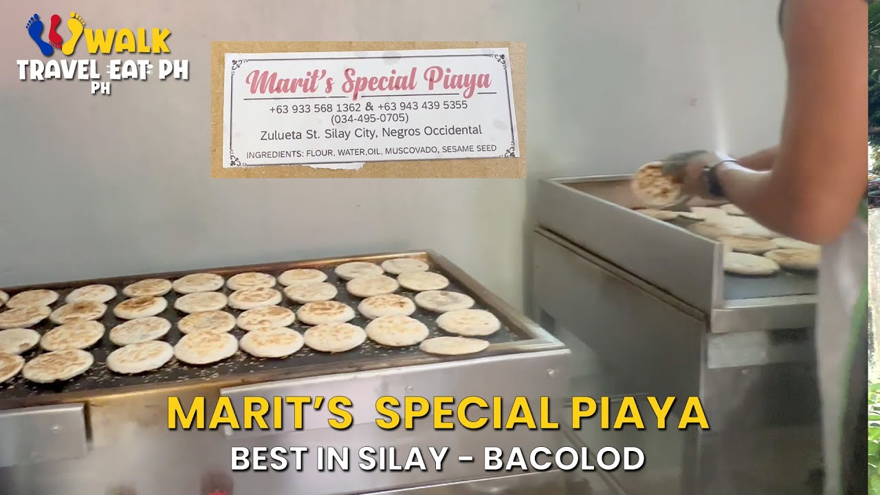 MARIT'S SPECIAL PIAYA Silay - Best Tasting Piaya - YouTube
