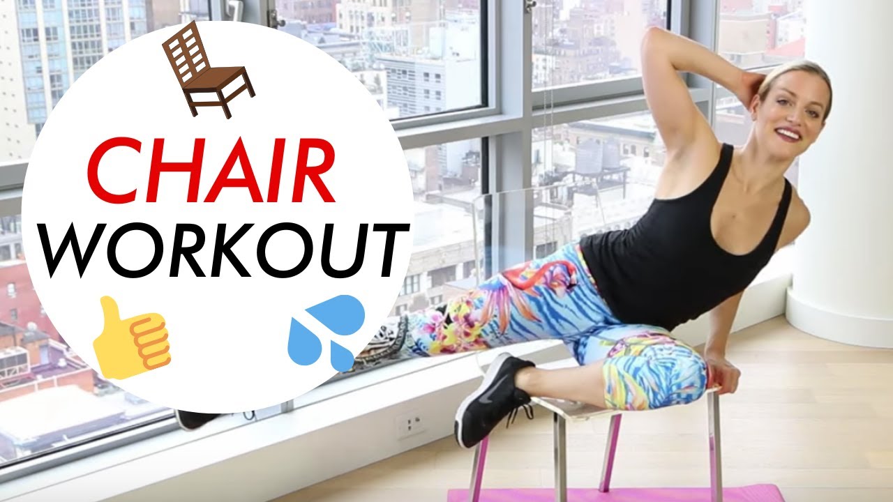 CHAIR EXERCISES FOR WOMEN | TRACY CAMPOLI | ABS WORKOUT USING A CHAIR ...