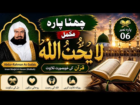 Quran 6th Para | چھٹا پارہ | لَا يُحِبُّ اللّٰهُ | Beautiful Quran Recitation | Juz 6