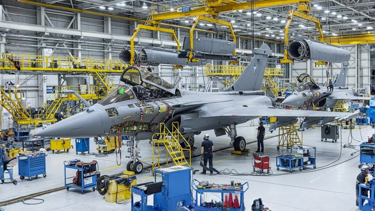 Inside the Rafale Fighter Jet Factory – How France Builds Its Elite ...