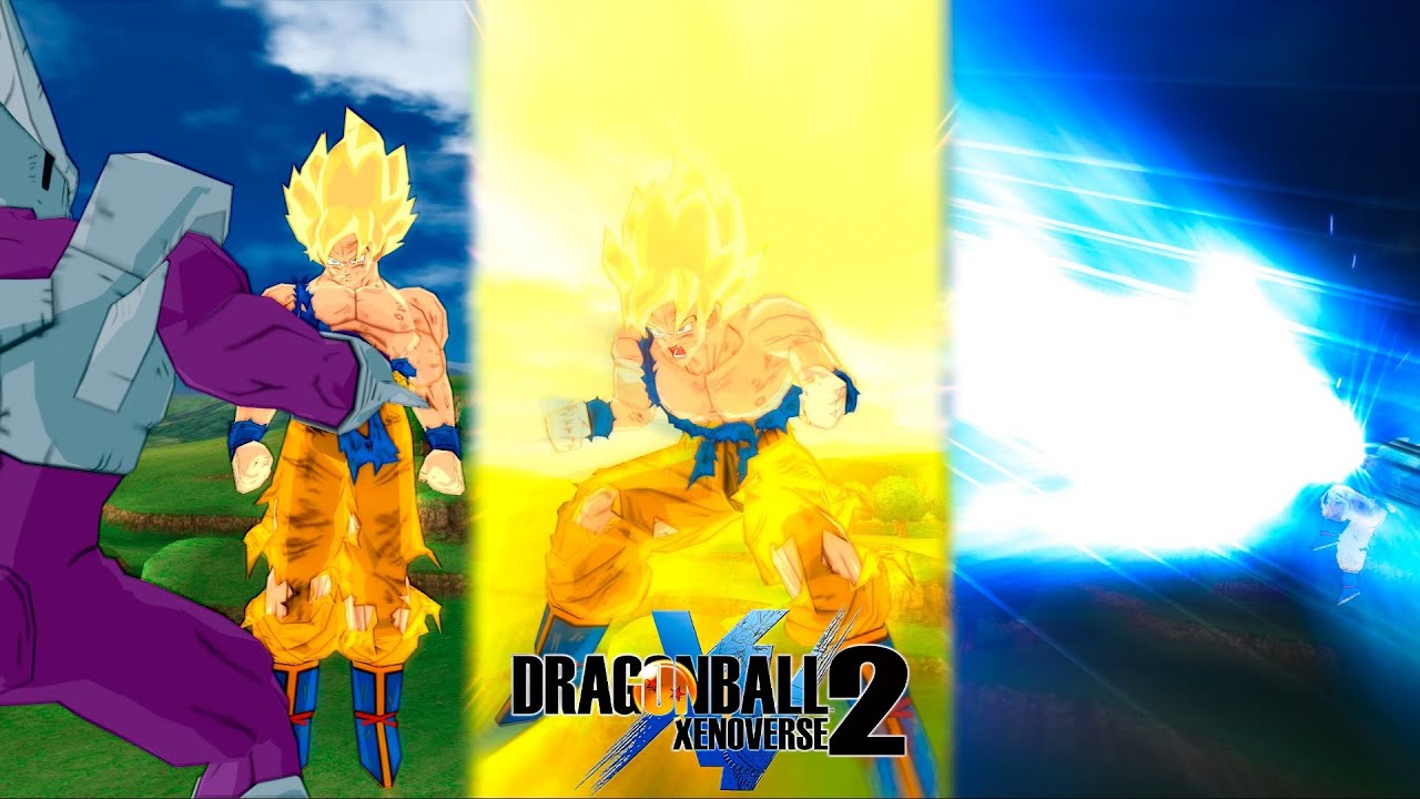 Goku Med SSJ | XV2 Custom Attack - @bt3modfr115 | Dragon Ball Z Budokai ...