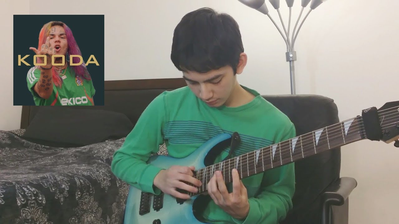 6ix9ine - Kooda On Guitar (8-String/Metal/Djent) - YouTube