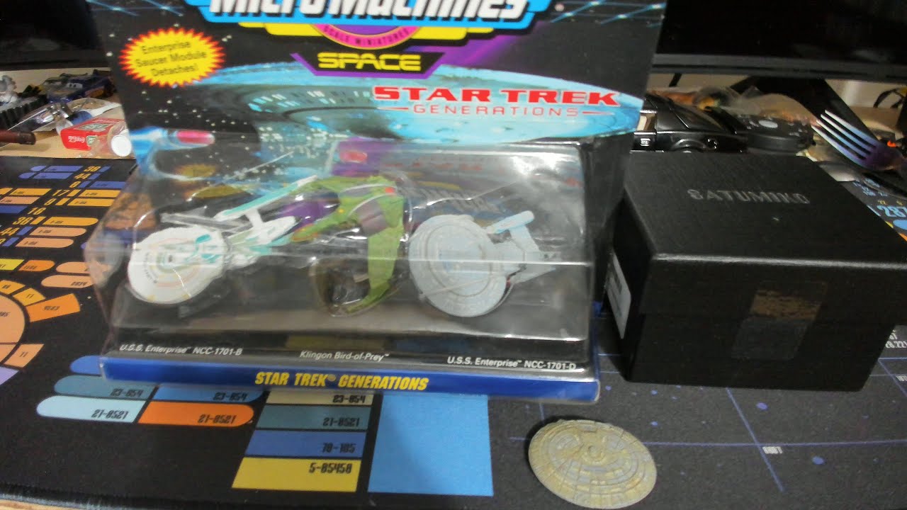 STAR TREK Micro Machines Unboxing - YouTube