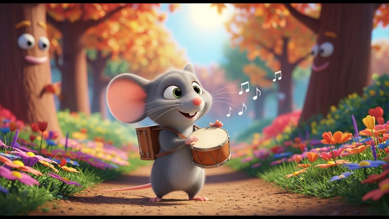 The Mouse Who Marched with Music | Best Nursery Rhymes and Kids Songs ...