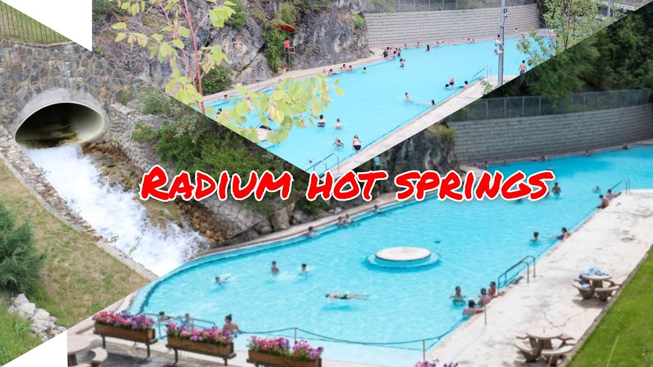 Radium hot springs & pool, secretly located in British columbia, Canada ...