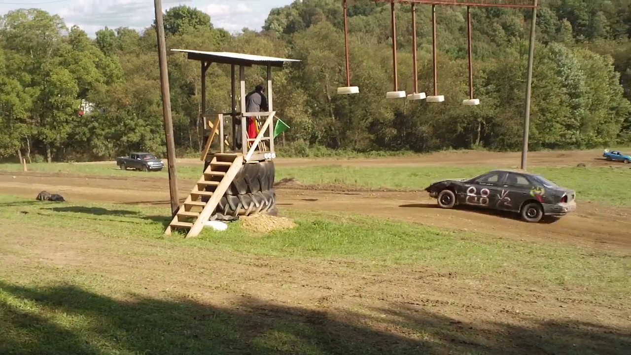 Rolling W Ranch 29SEP18 4 cyl Rally race #2 - YouTube