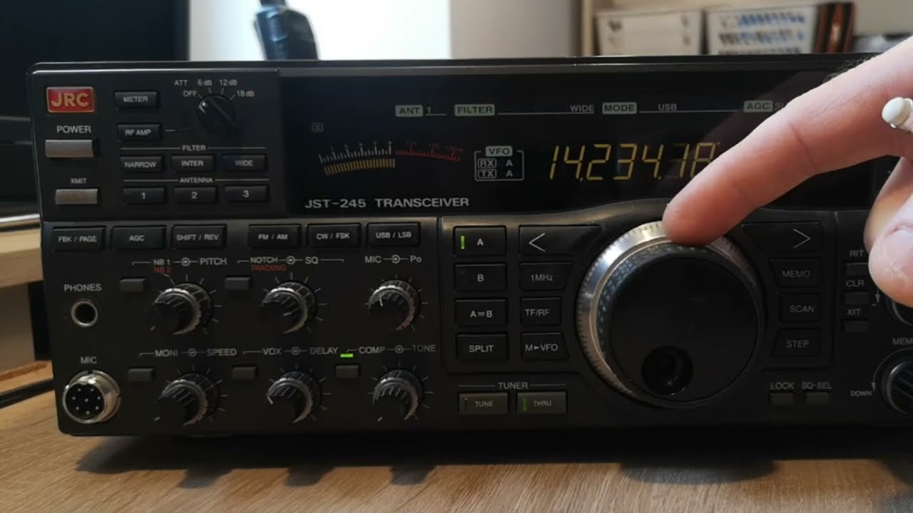 JRC JST-245 naprawa tłumika. Repair ATT. - YouTube