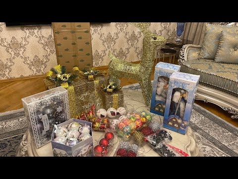 VLOG. Təzə evli baldızıma yeni il yolkası qurduq.