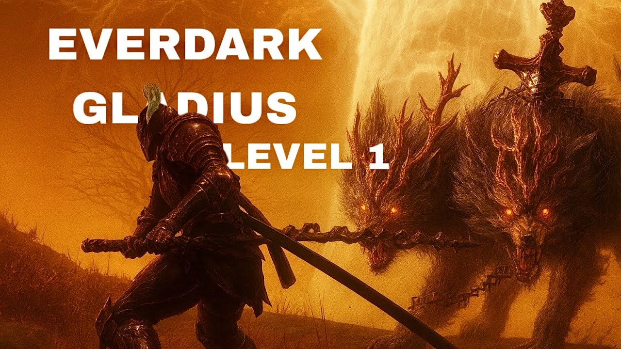 I beat Everdark Gladius at Level 1 - Elden Ring Nightreign - YouTube