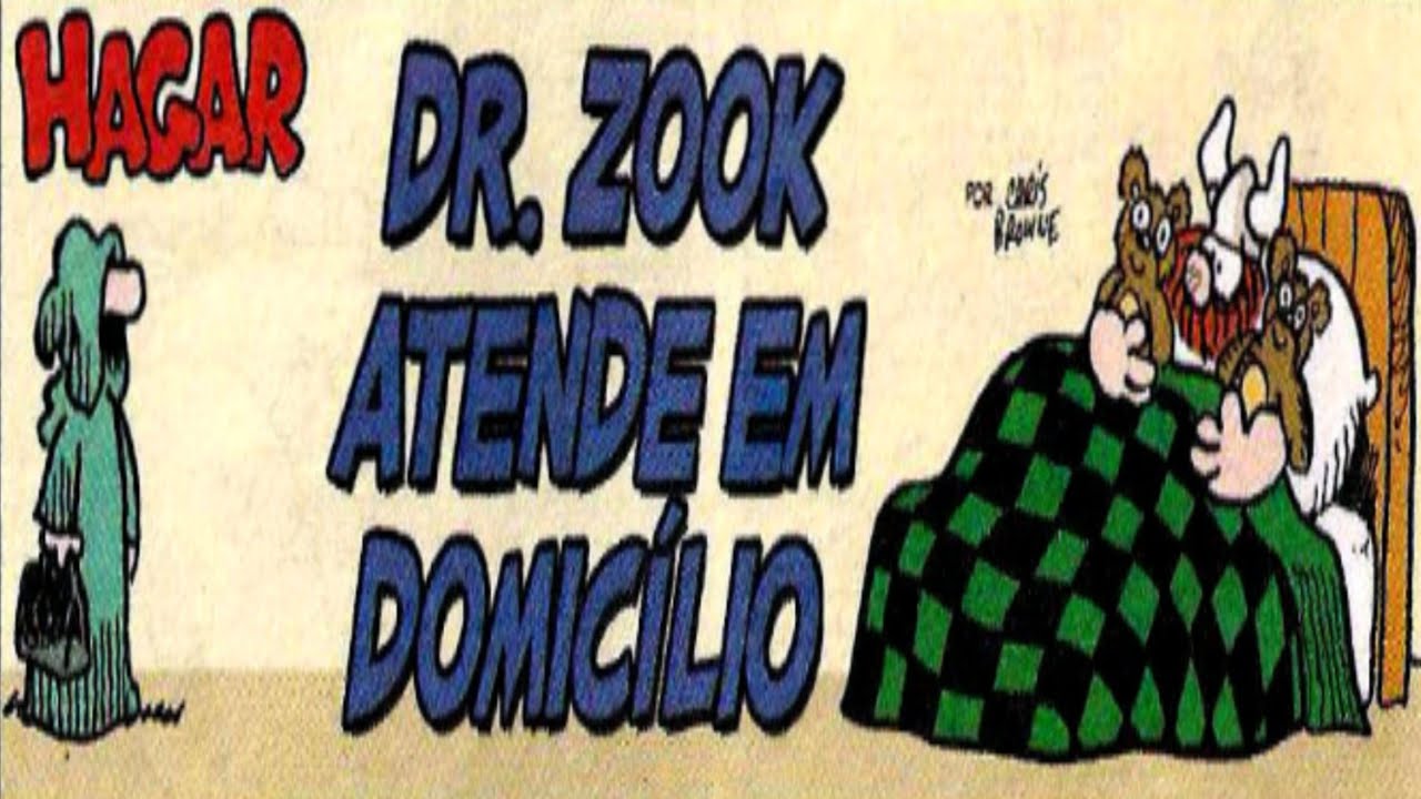 Hagar em Dr. Zook atende em domicílio, quadrinhos Hagar o horrível |•👨🏻 ...