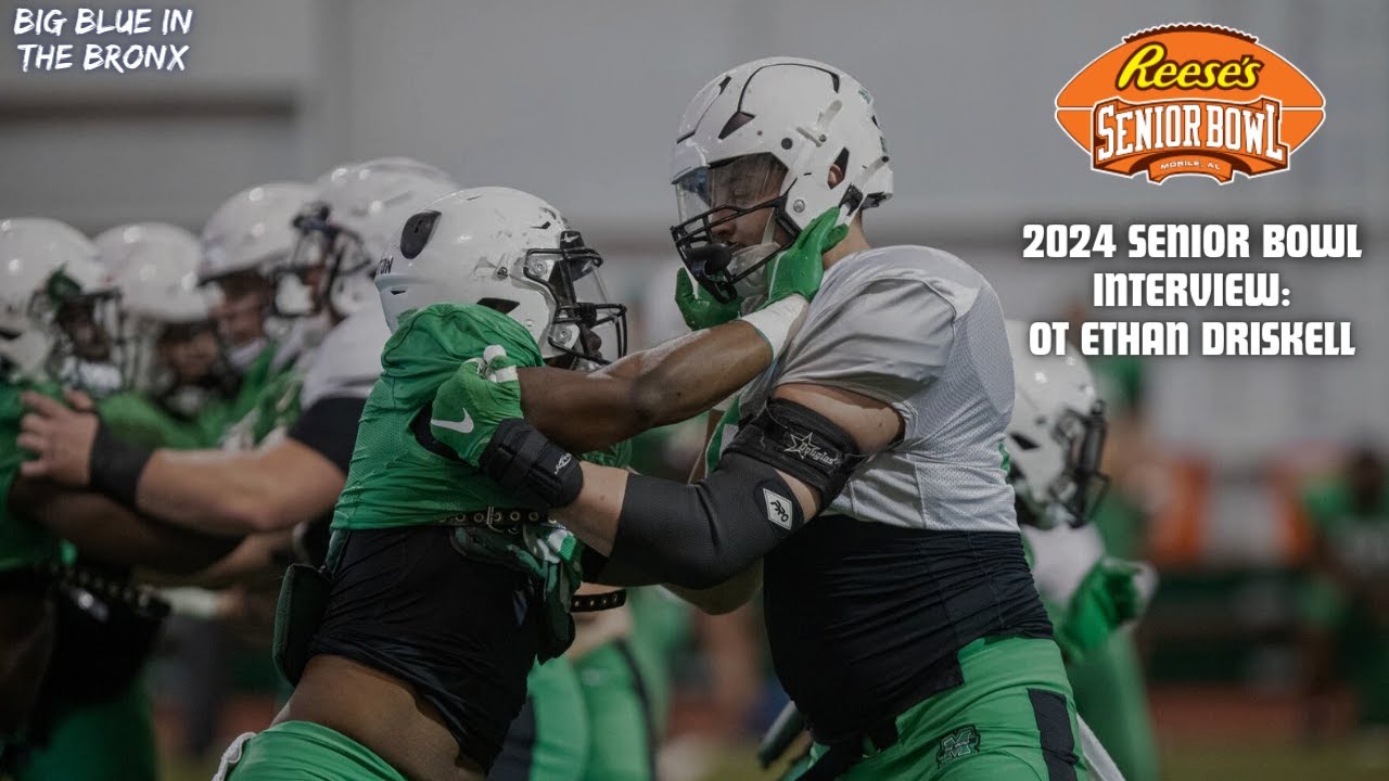 Marshall OT Ethan Driskell | Senior Bowl Interview Series - YouTube