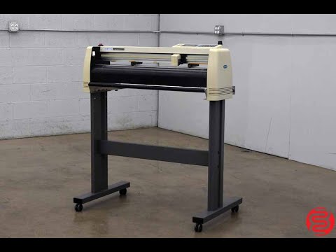 Graphtec Cutting Pro FC4100 32" Plotter Cutter - YouTube