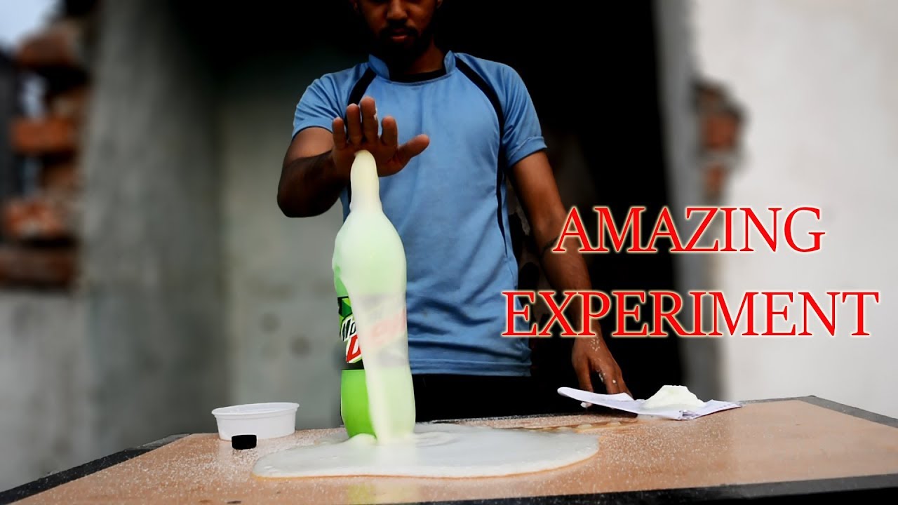 Experiment: Cold-Drink Vs Salt - YouTube