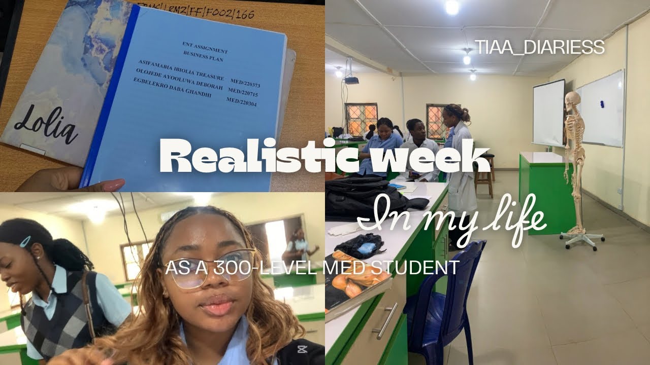 A Realistic Week in My Life as a 300-Level Medical Student 👩🏾‍🎓 - YouTube