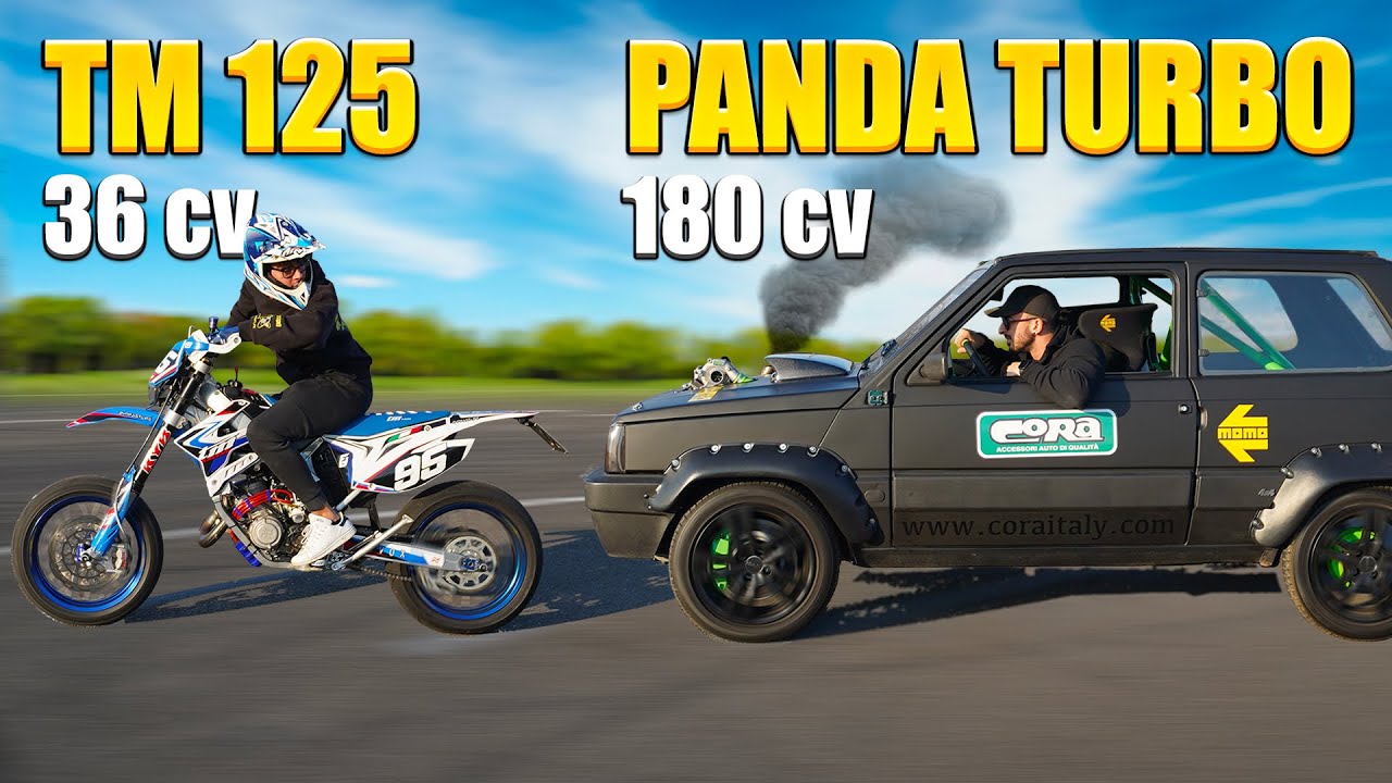 TM SMR 125 vs PANDA TURBO | CHI VA PIÙ VELOCE?! 🔥 - YouTube