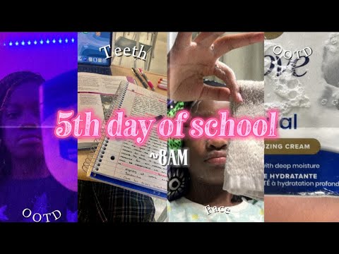 FRIYAY GRWM for the 5th day of 5th grade ~face,teeth,hair,etc~ 005 ...