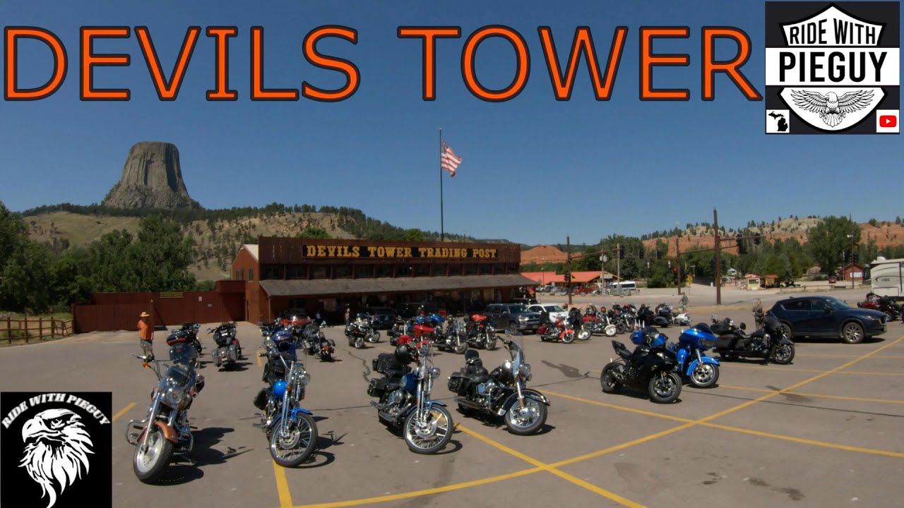 Devils Tower Wyoming / Scenic Motorcycle Ride - YouTube