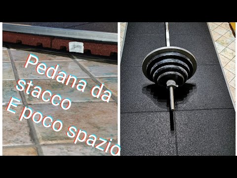 PEDANA DA STACCO E POCO SPAZIO!