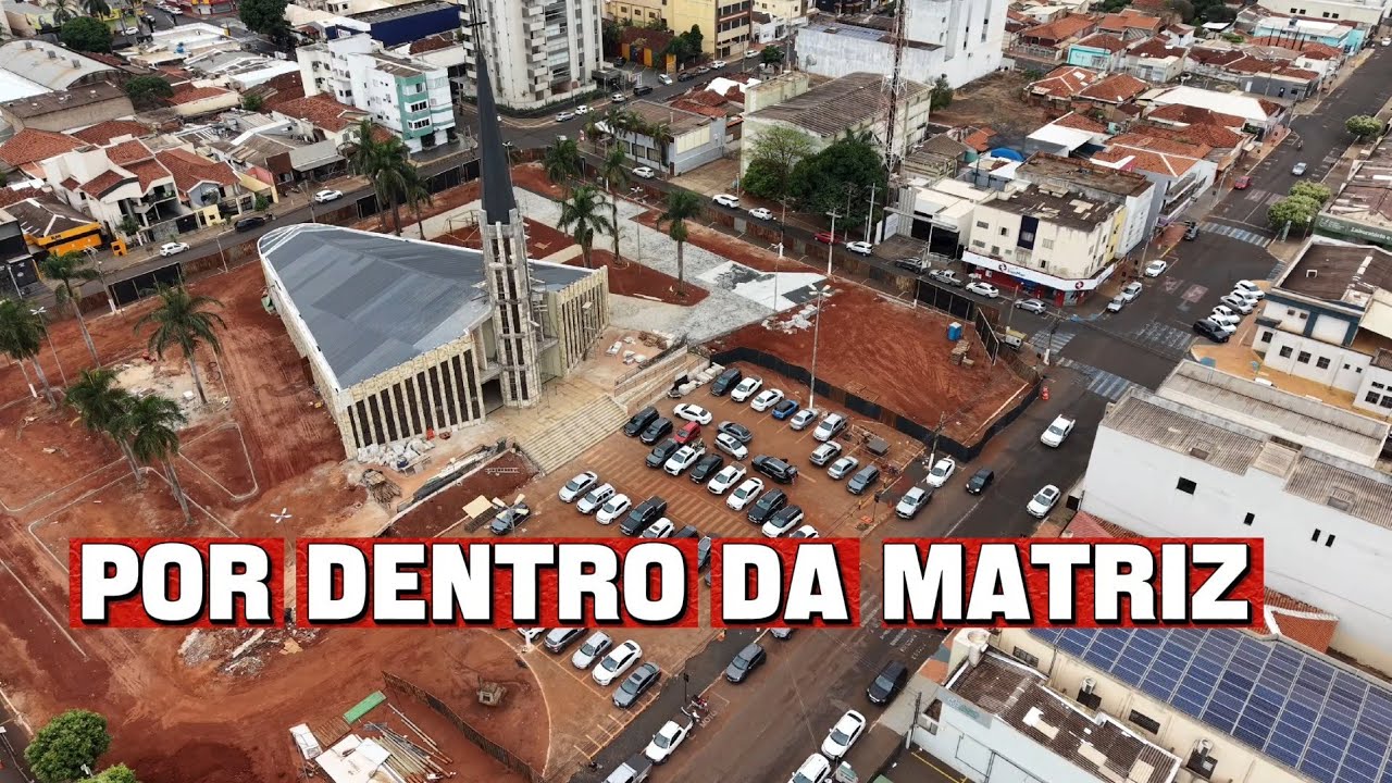 A NOVA MATRIZ DA CIDADE DE RIO VERDE GO - YouTube