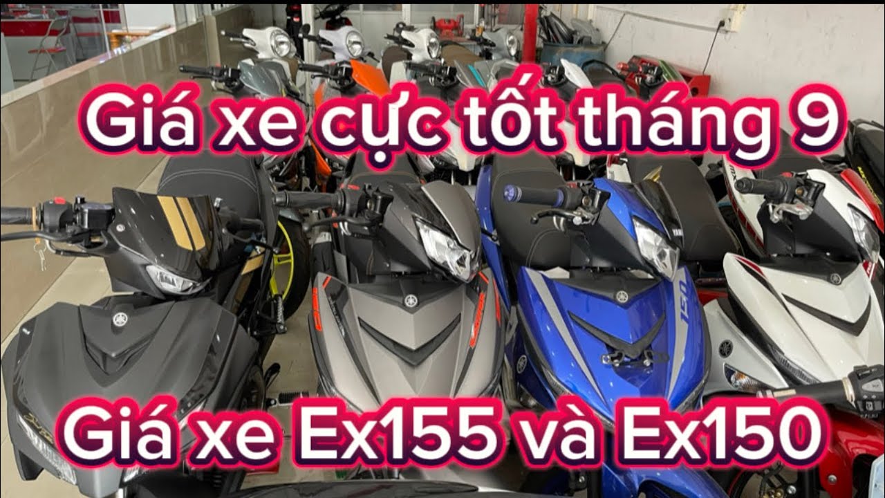 Giá xe Ex155 và Ex150 cực tốt tháng 9. Ưu đãi và quà tặng hấp dẫn | Xe ...