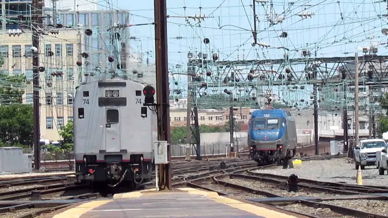 Amtrak Phase III Heritage P42 #145 Does the Power Change at DC with HHP ...