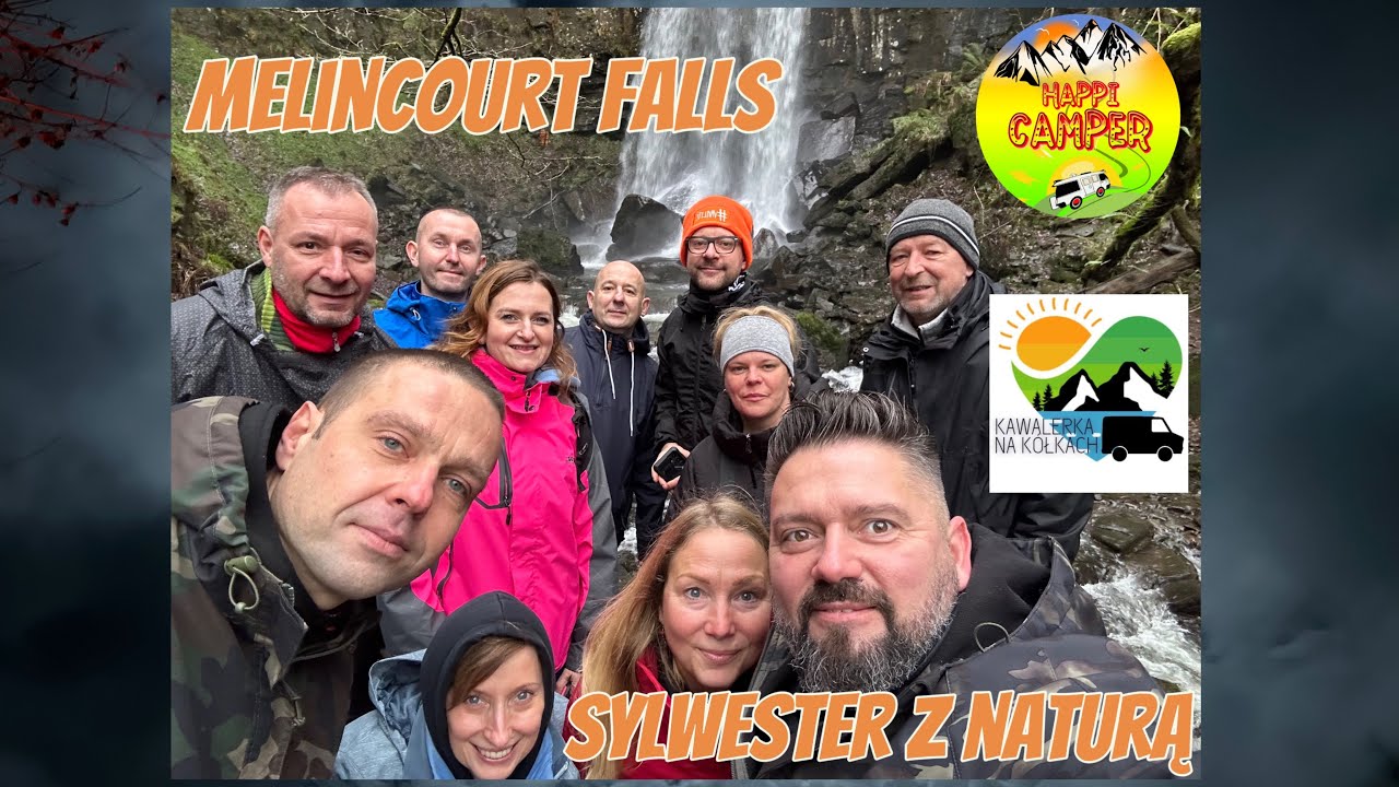1 dzień z sylwestrowego wypadu- Melincourt Falls in Wales - YouTube