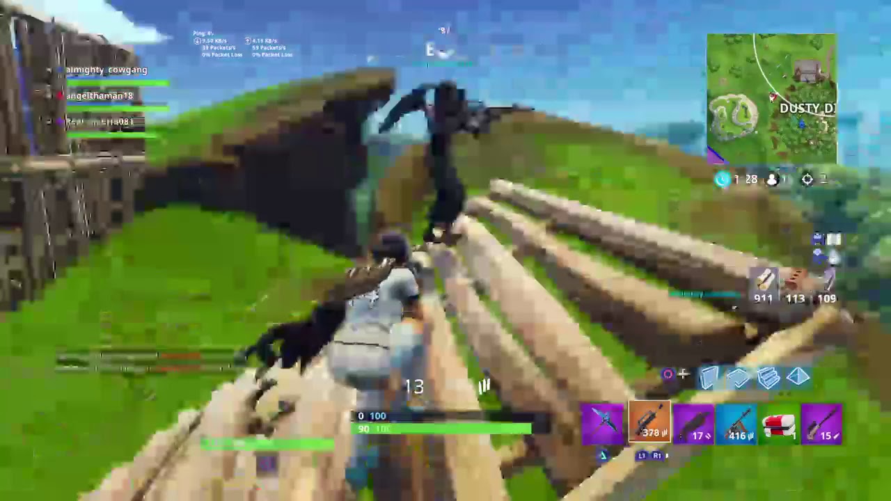 Fortnite 2 galaxy skins in my lobby - YouTube