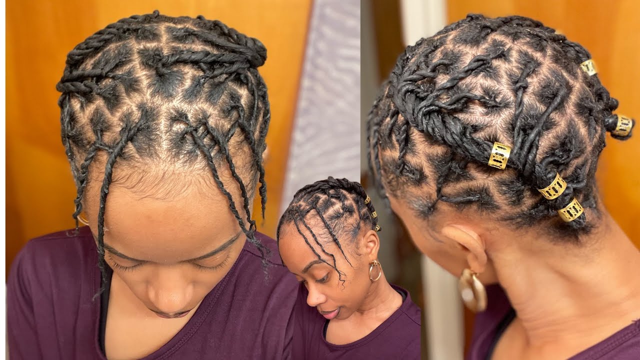 Second Time Getting Starter Locs| Locs On Thin Hair| #starterlocs - YouTube