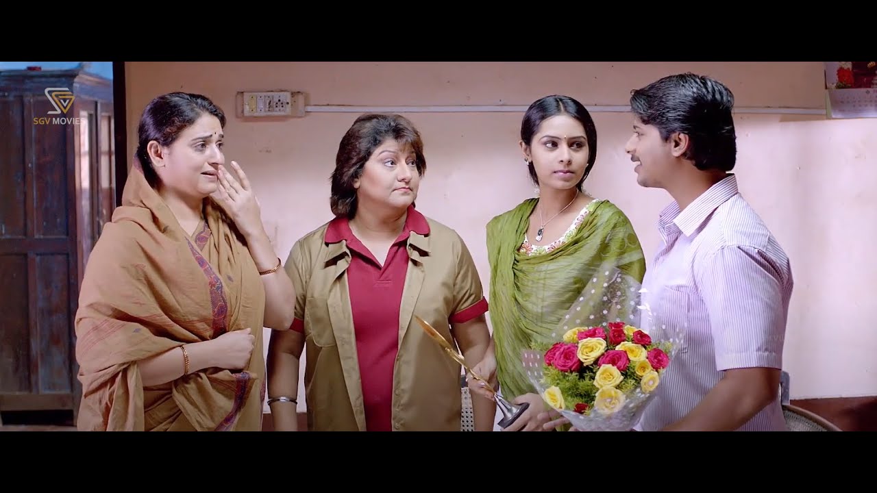 Malashree Family Got Emotional for Her..!! | Ganga Kannada Movie Part 1 ...