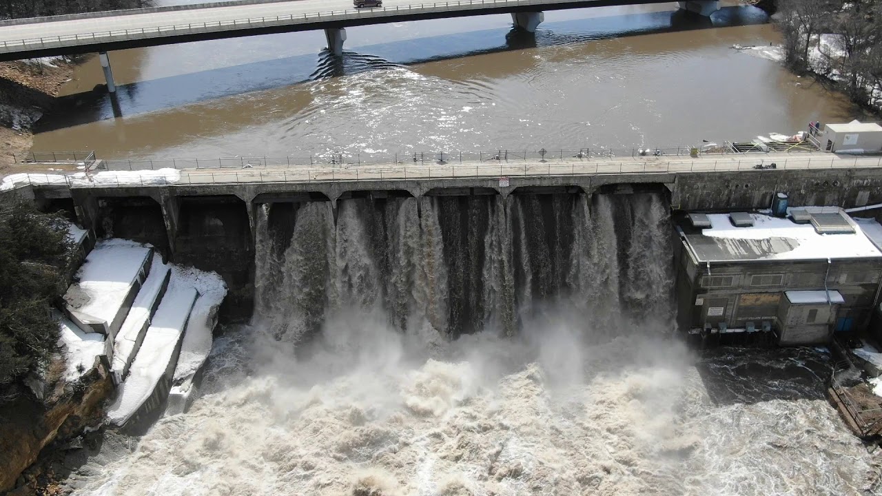 Rapidan Dam High Waters 03/23/2019 - YouTube