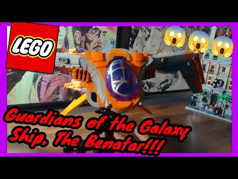 Building the Lego Guardians of the Galaxy Ship (The Benatar) - YouTube