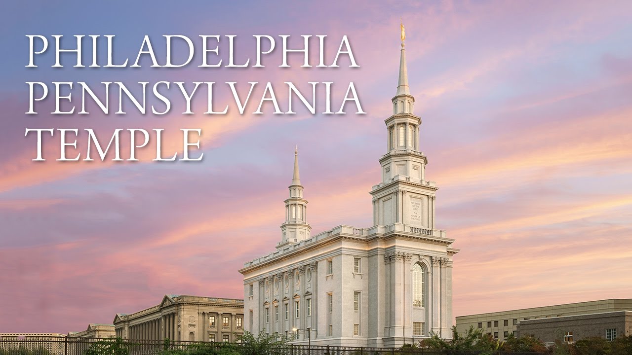Philadelphia Pennsylvania Temple in 4k - YouTube