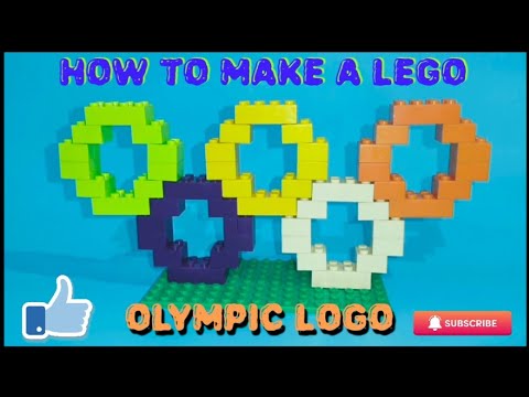 How To Make a LEGO Olympic Symbols | Building Blocks Olympic Logo #lego ...