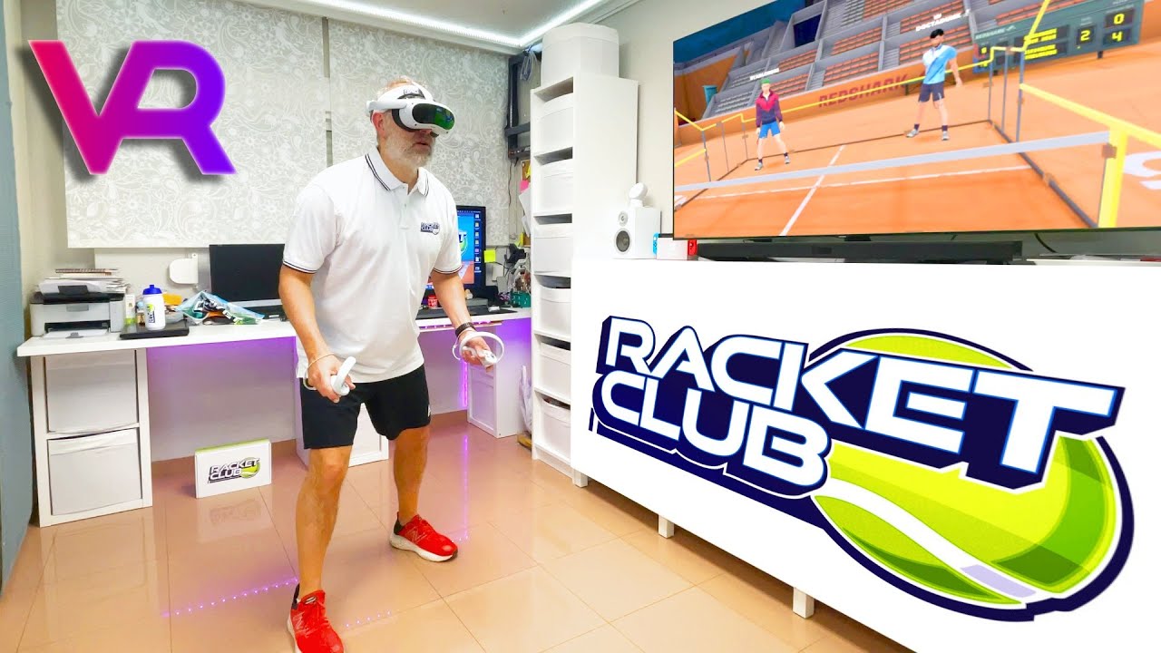 Racket Club VR 🎾 El mejor simulador de padel en realidad virtual! - YouTube