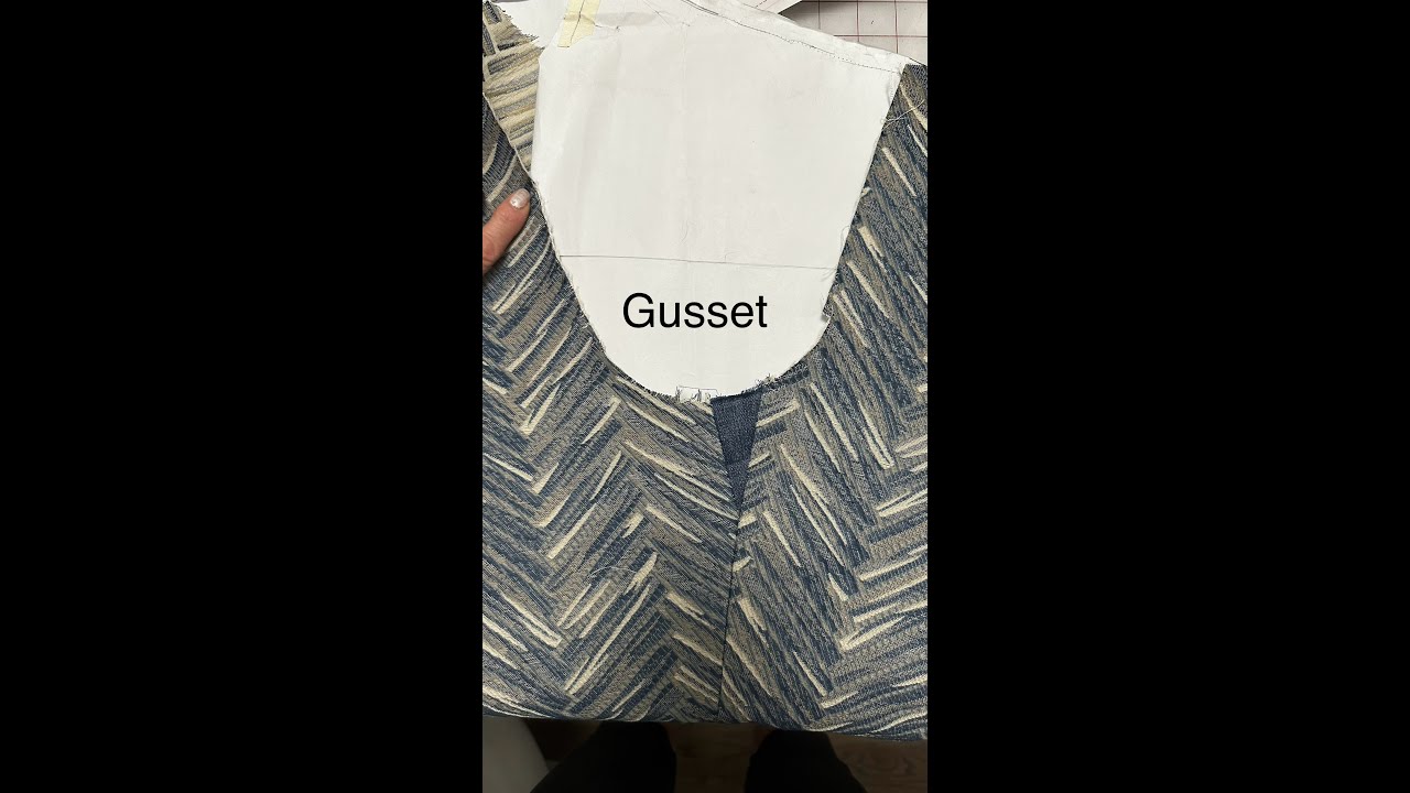 Back Rise Gusset - YouTube