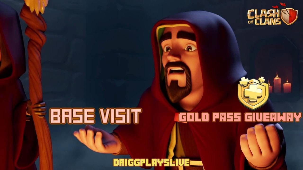 COC Tournament | COC Attacks Live | Clash of Clans Base Visit | Clash ...