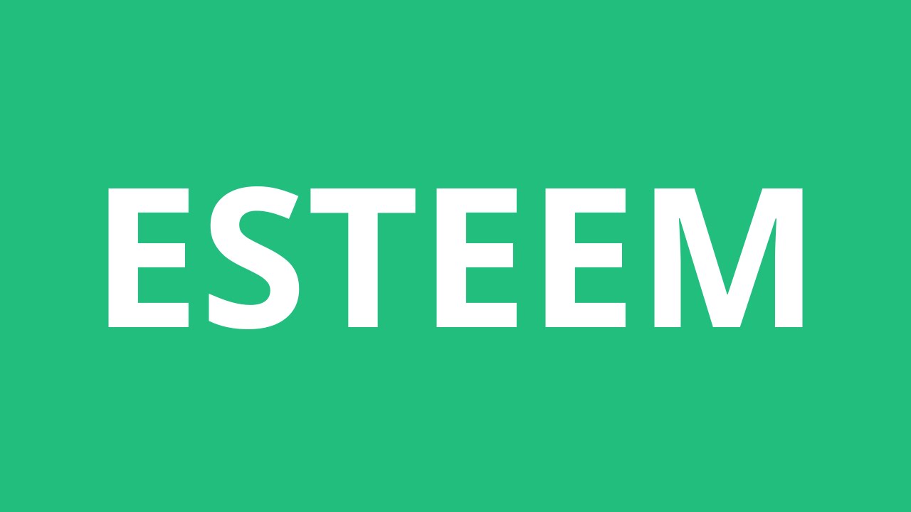 How To Pronounce Esteem - Pronunciation Academy - YouTube