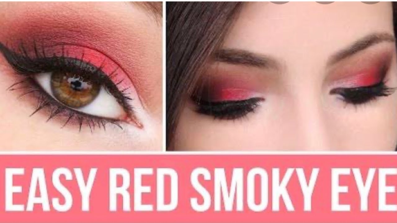 Easy Red And Black Eye Makeup | Saubhaya Makeup