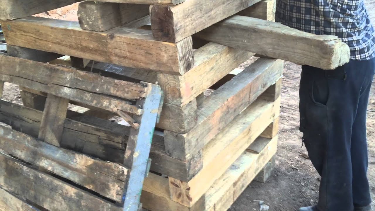 How to build a bracing stye. for house raising. August 2015 - YouTube