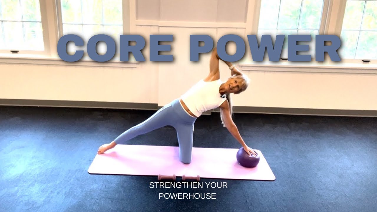 Core Power Workout | Ball and Weights | 60 Minutes | Strengthen Your ...
