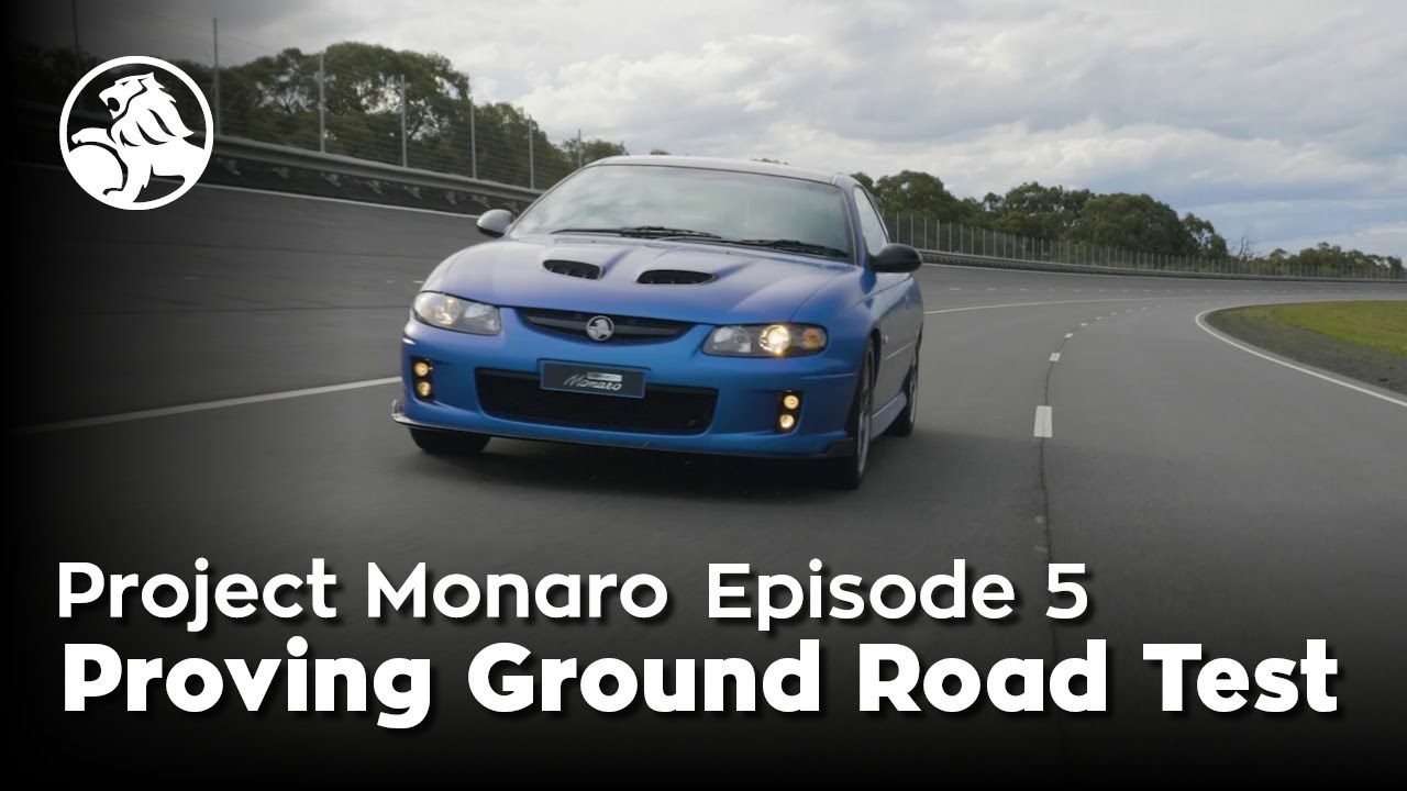 Project Monaro Episode 5 - Lowndesy's Proving Ground Road Test - YouTube
