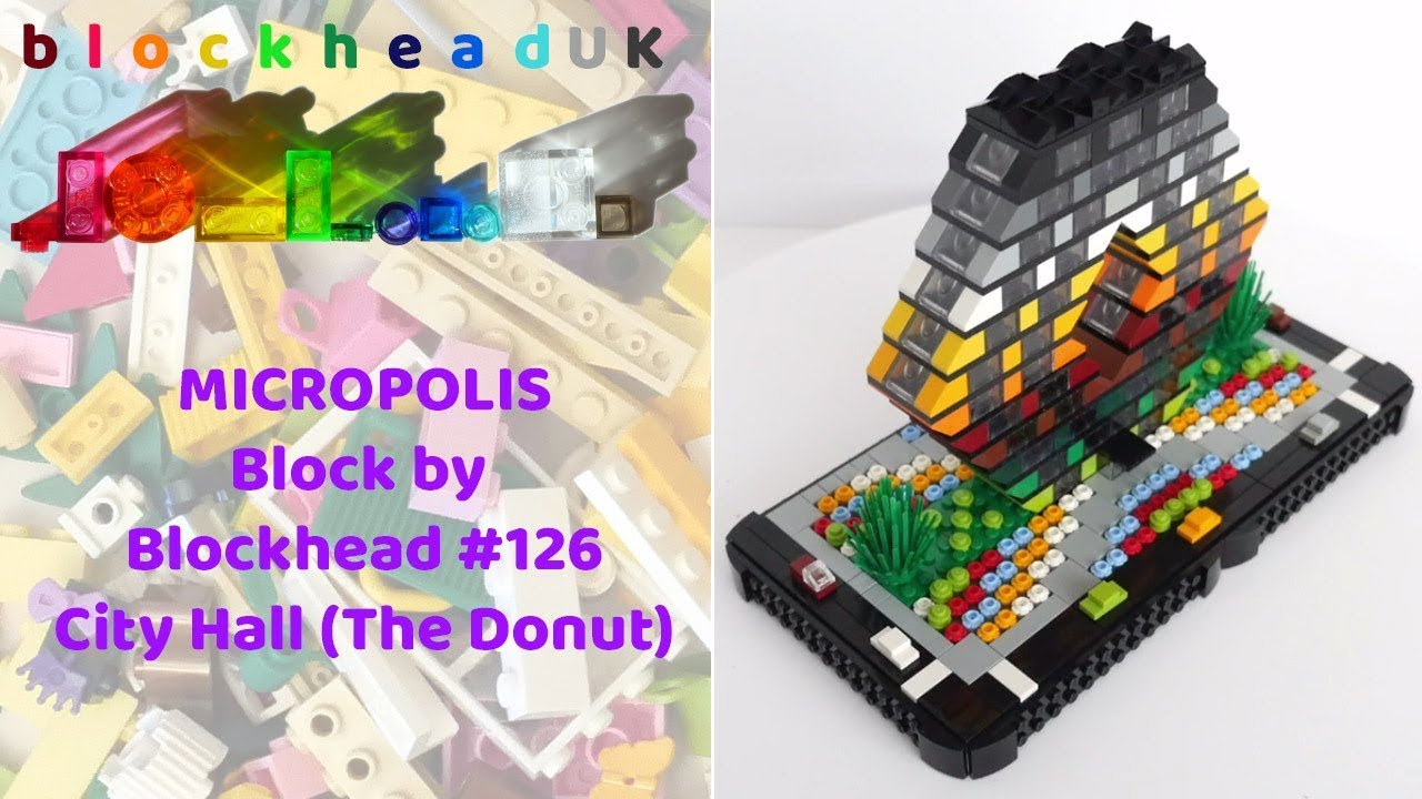 City Hall - LEGO Micropolis Block by Blockhead #126 - YouTube